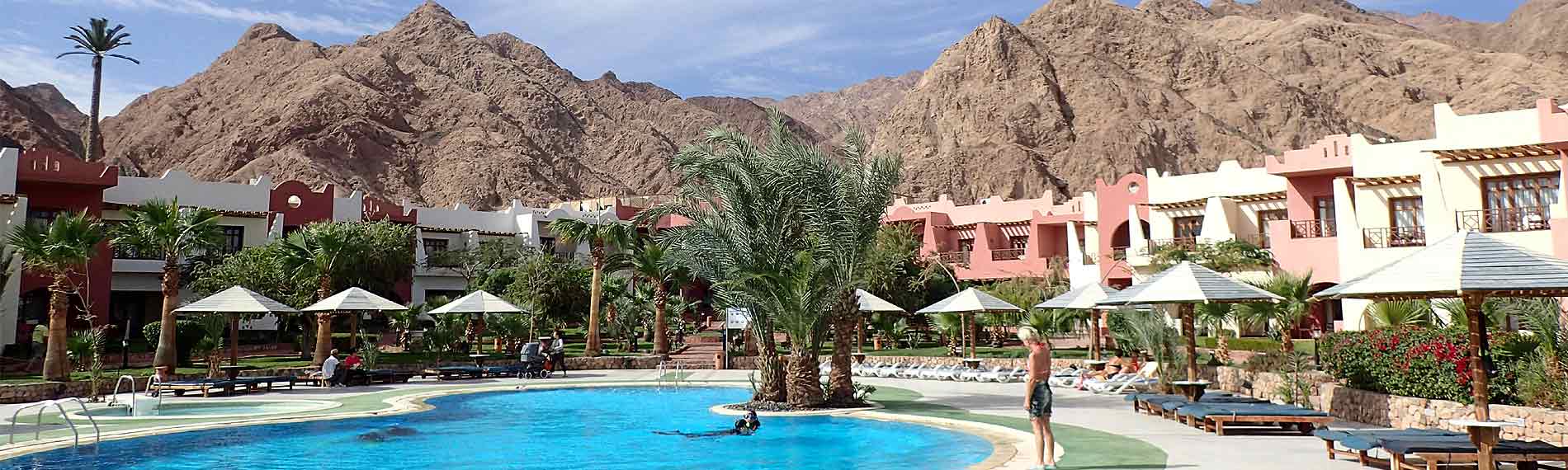 Ägypten - Sinai - Dahab - Tropitel Dahab Oasis - Tauchreisen von sun ...