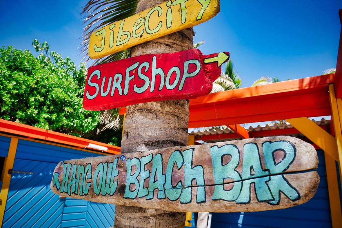 Windsurfspot Bonaire, Karibik | sun+fun Windsurfen