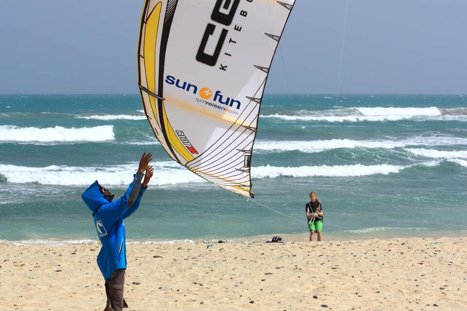 Kitespot Sal, Kapverden | sun+fun Kiten